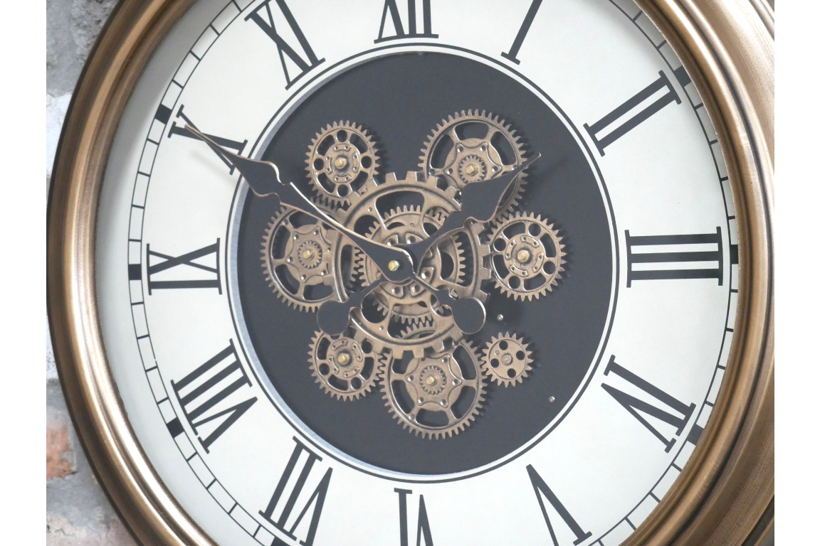 Clock With Cogs