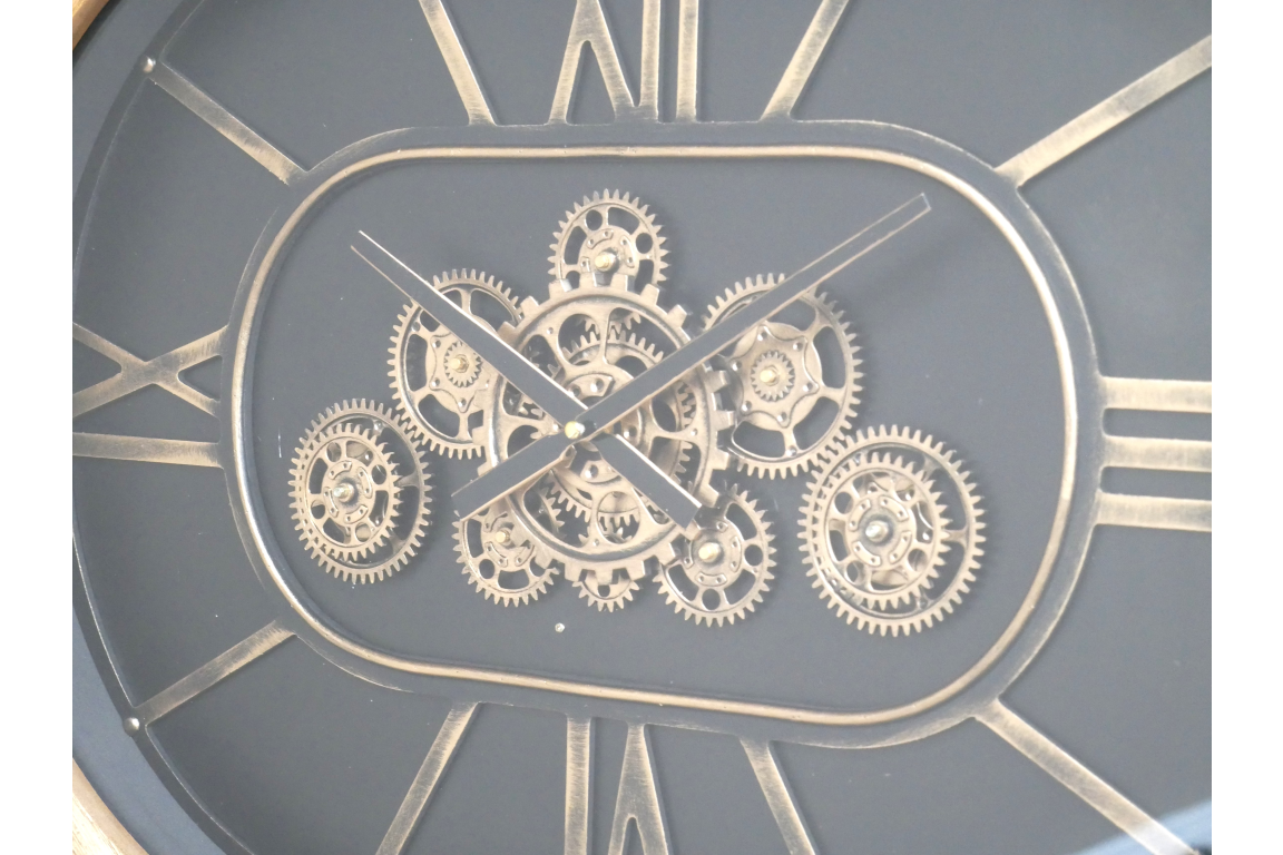 Clock With Cogs