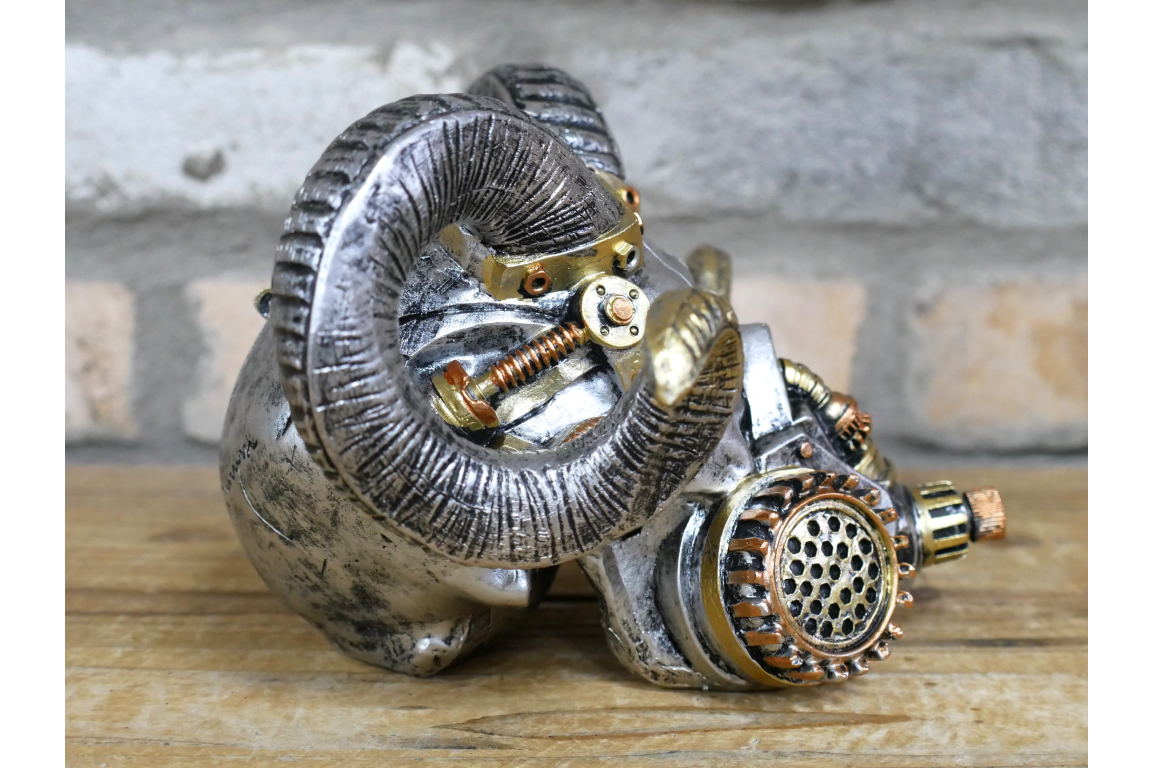 Steampunk Ram Head