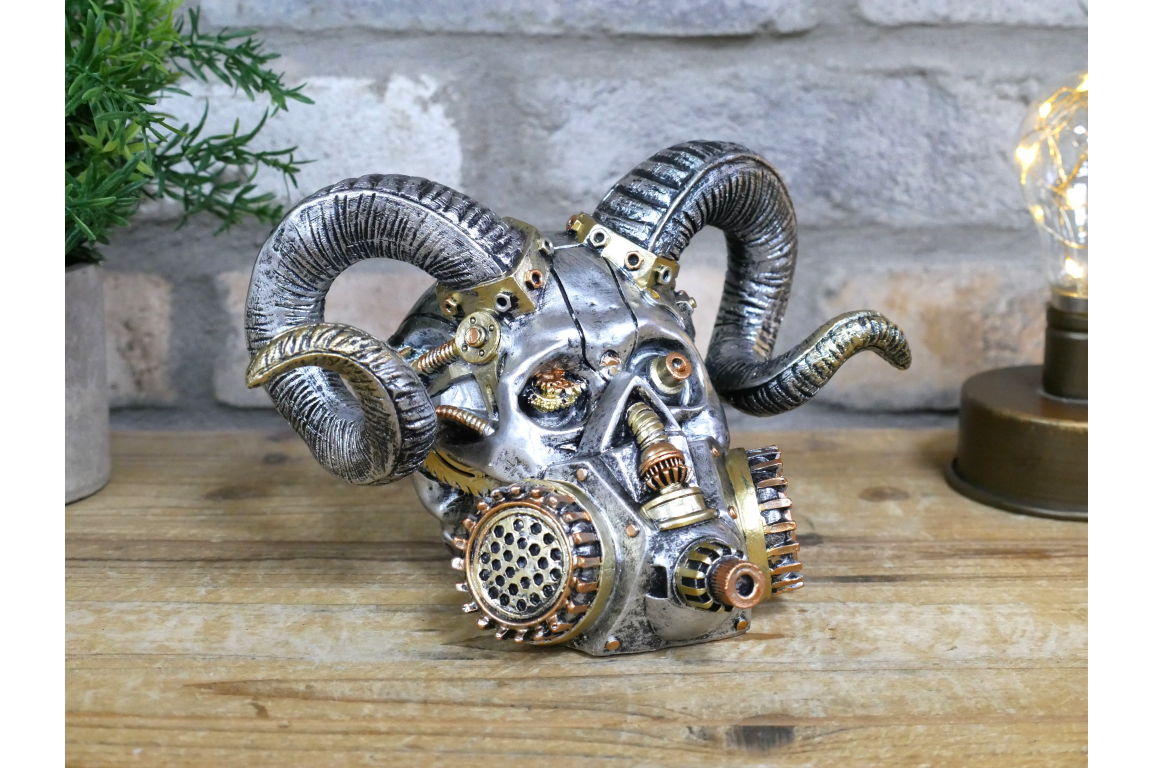 Steampunk Ram Head