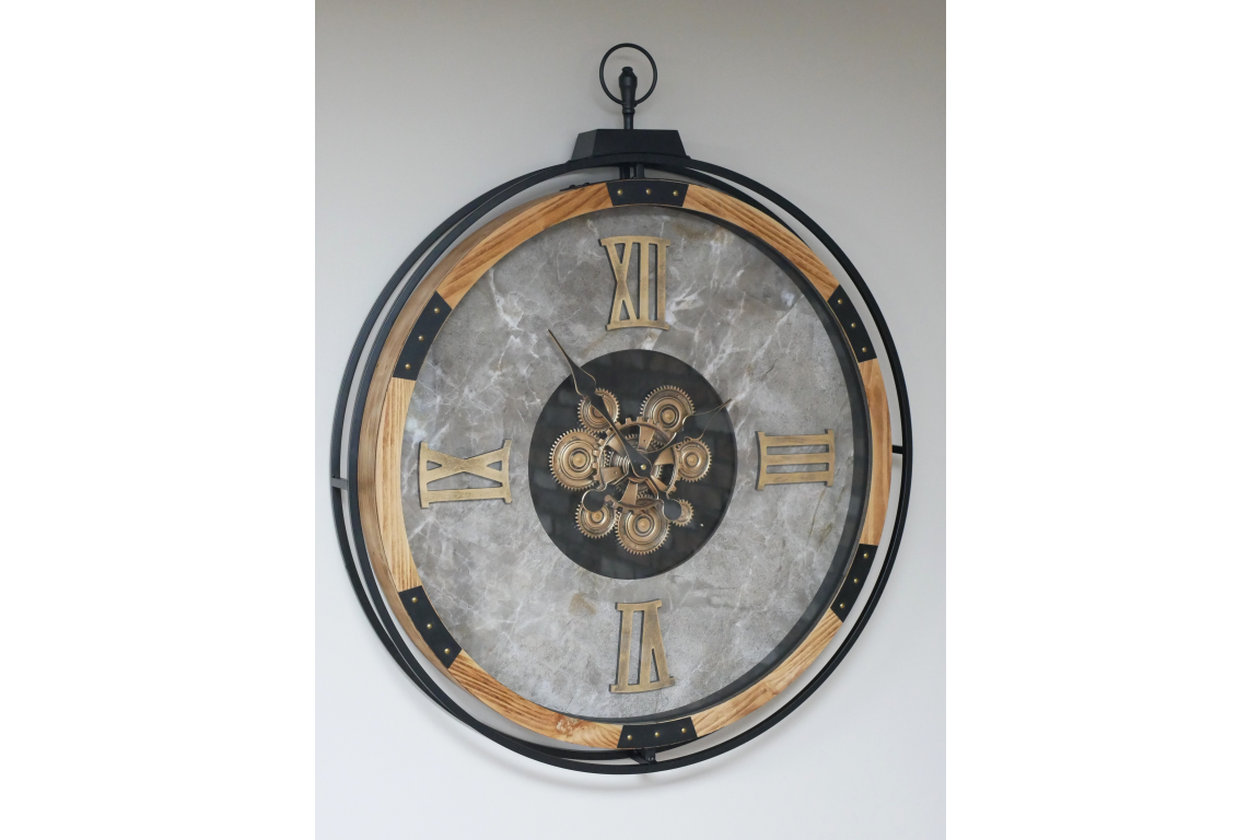 Clock With Cogs