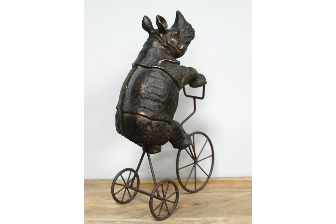 Rhino On Tricycle