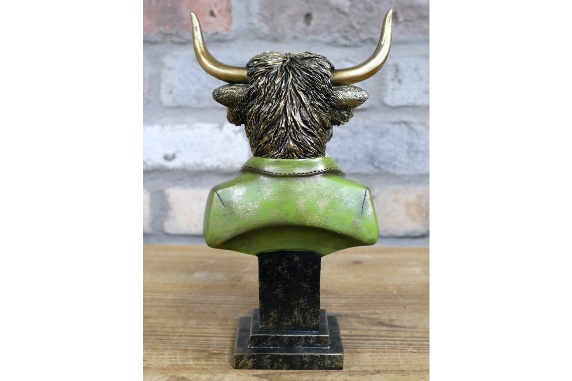 Highland Cow Bust