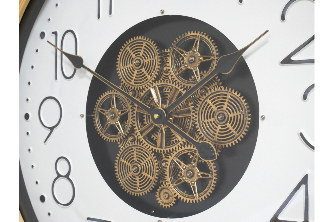 Clock With Cogs