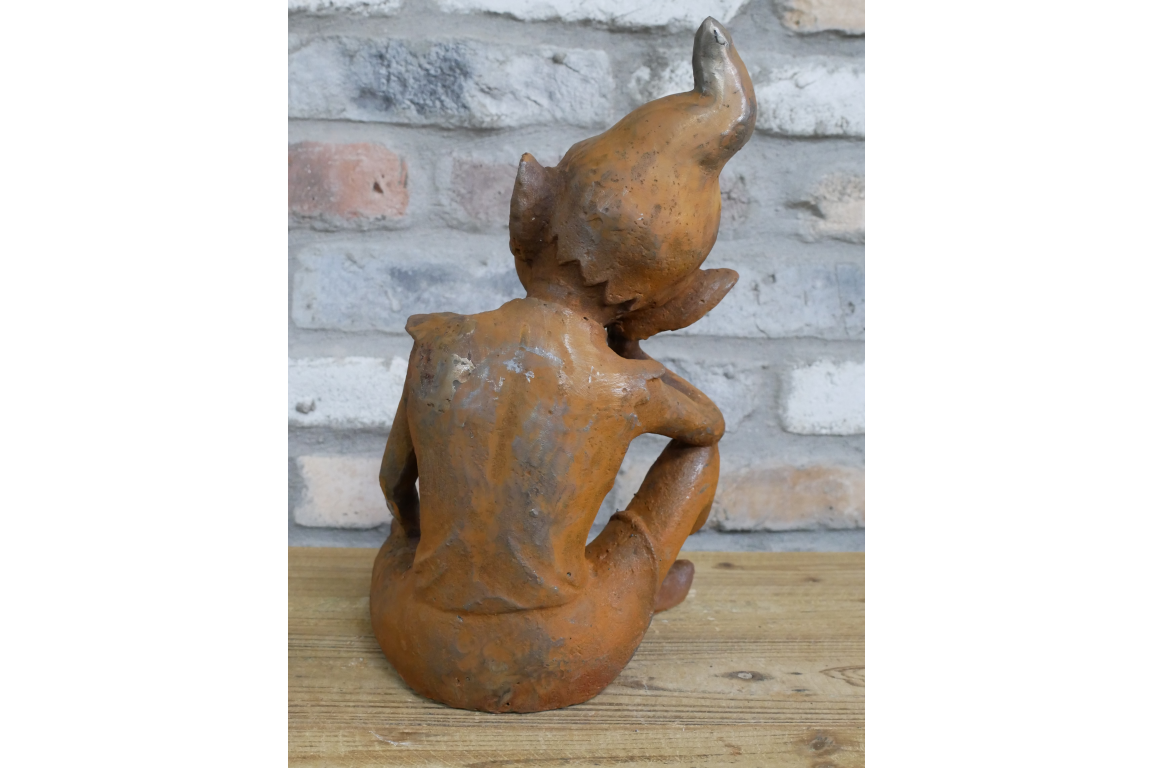 Rusty Cast Iron Elf
