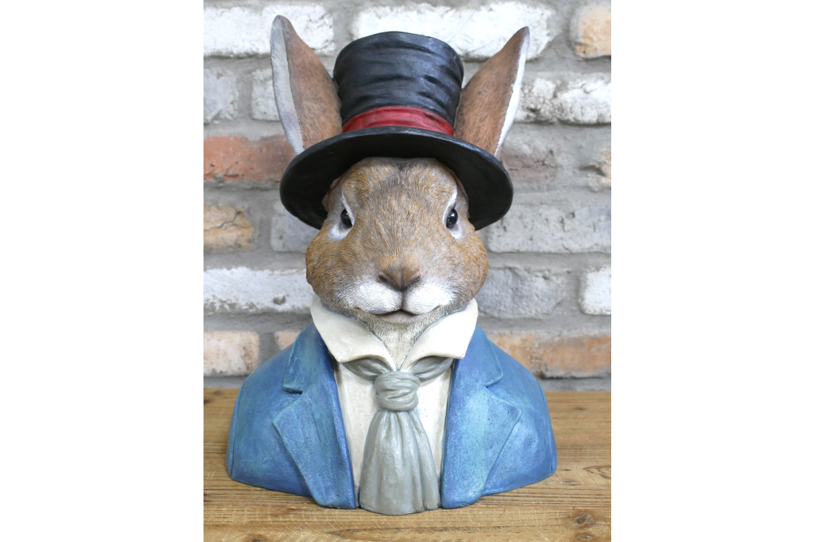 Large Rabbit Bust