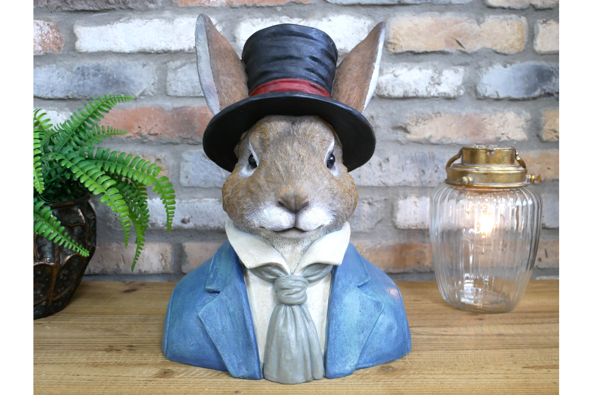 Large Rabbit Bust