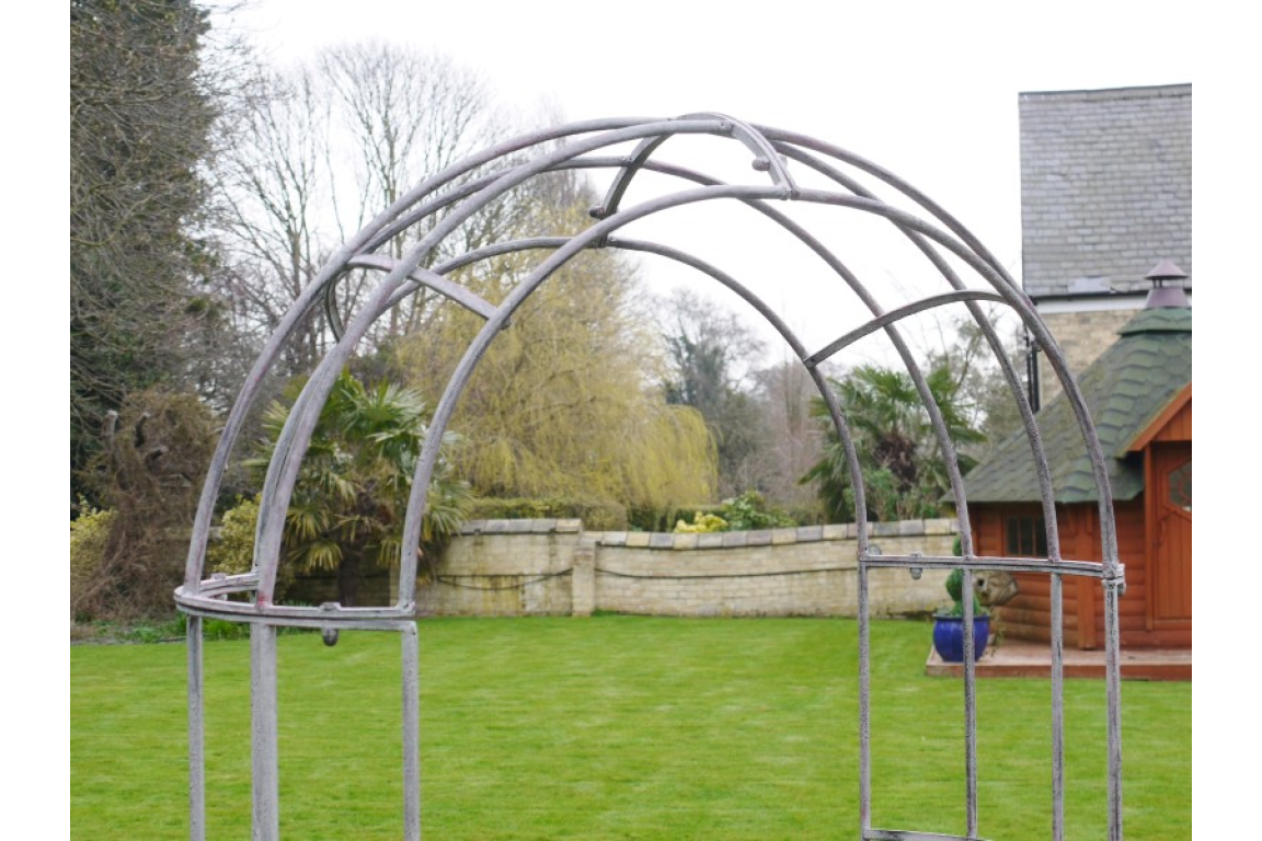 Antique Grey Arch & Seat