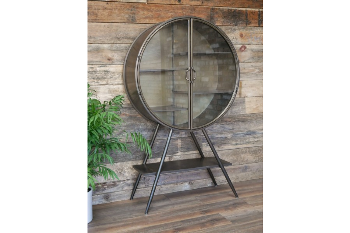 Round Display Cabinet