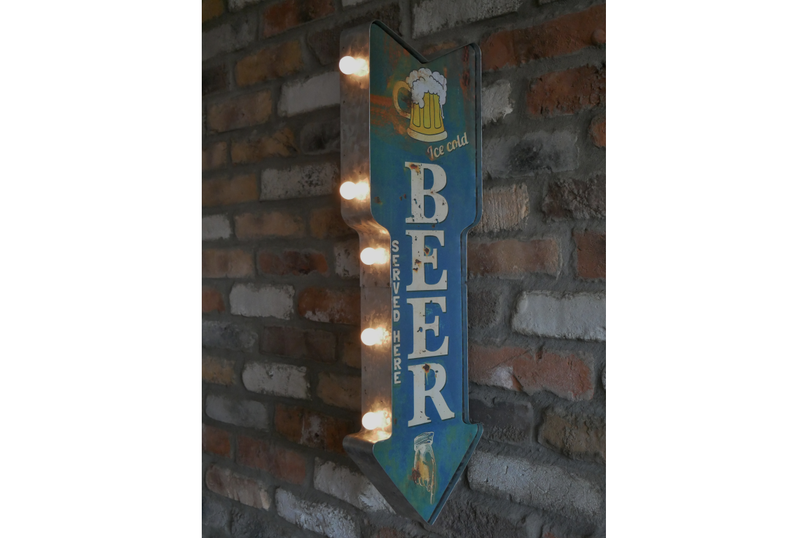 Beer Light Up Sign