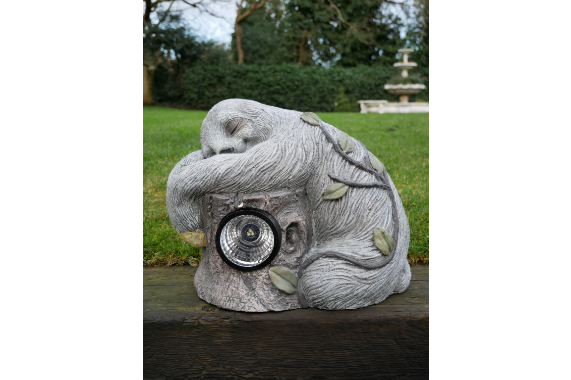 Sloth With Solar Light
