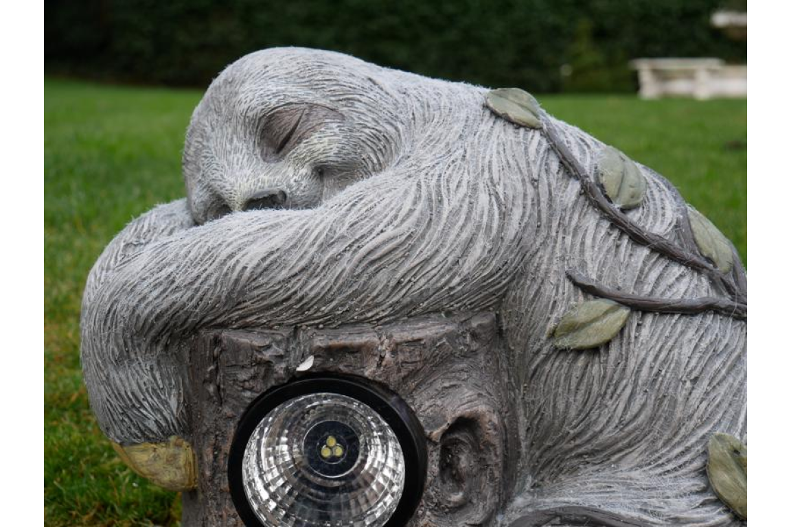 Sloth With Solar Light