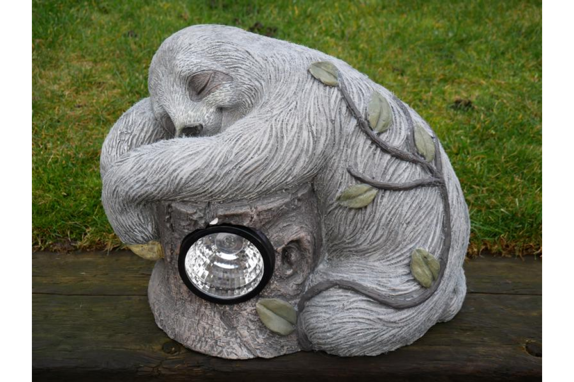 Sloth With Solar Light