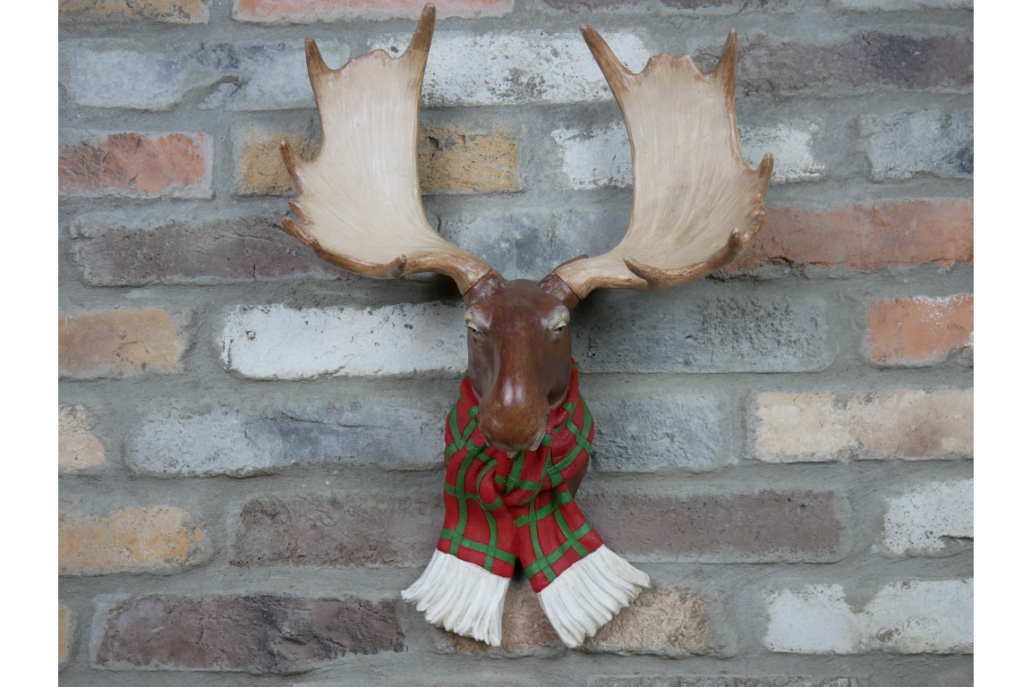 Moose Head Wall Decoration