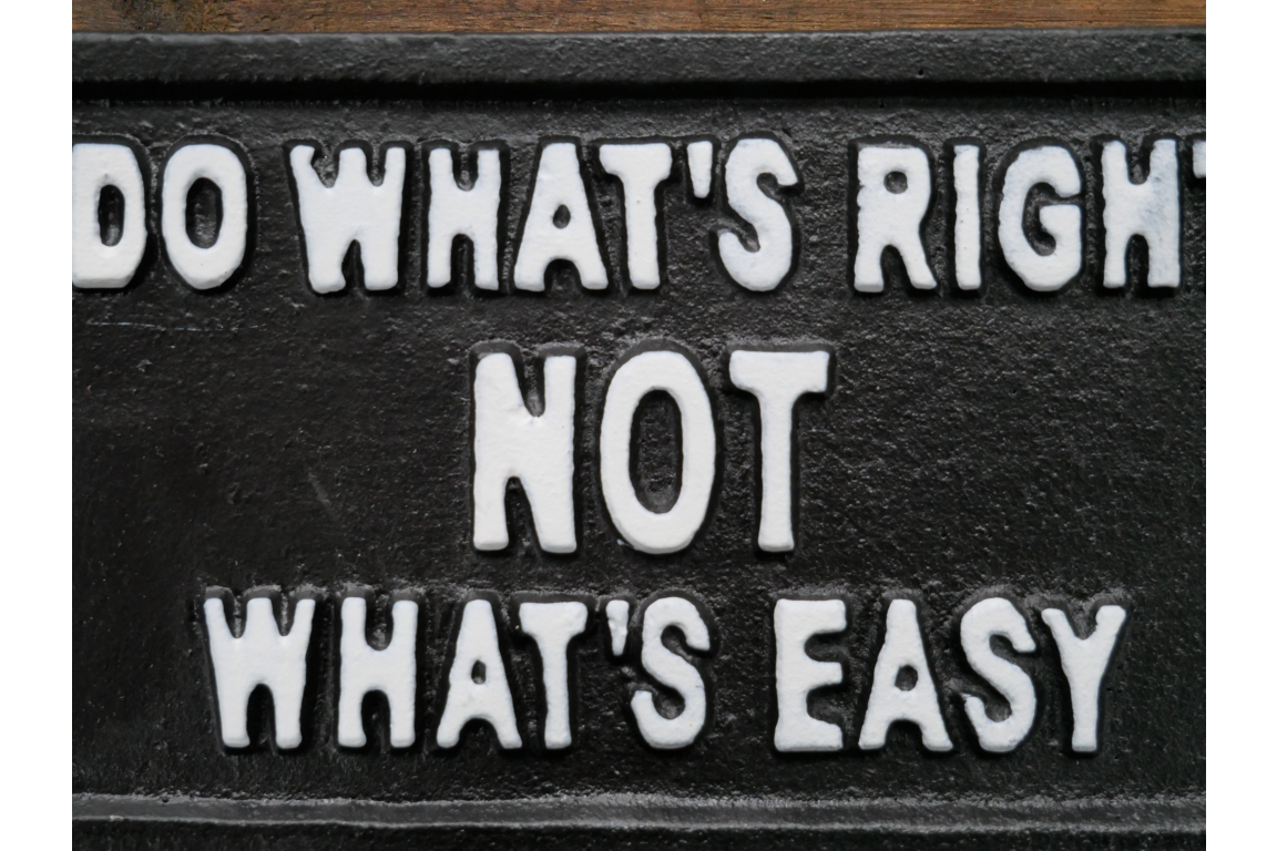 Sign (Do Whats Right)