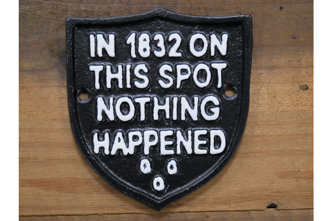 Sign (Nothing Happened)