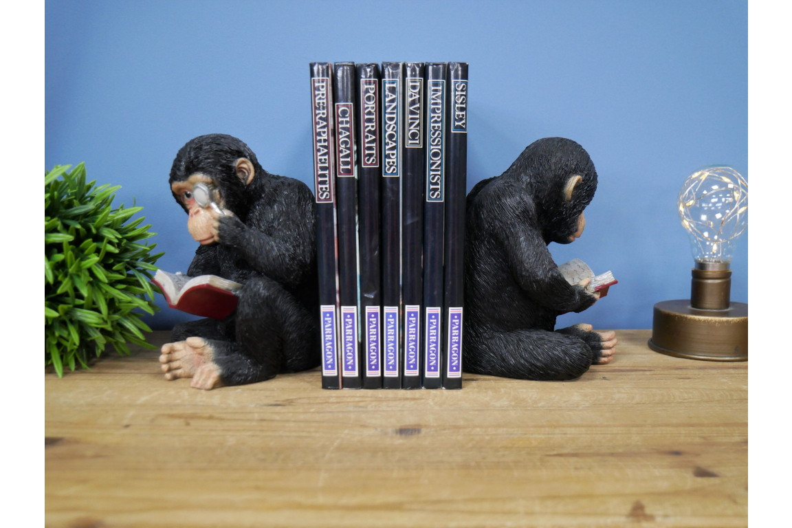Monkey Bookends