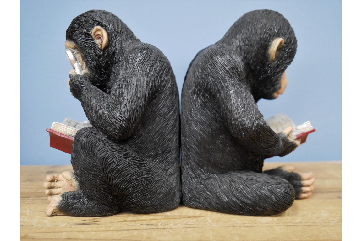 Monkey Bookends