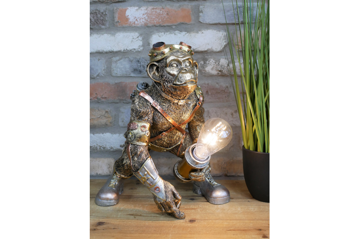 Steampunk Monkey Light