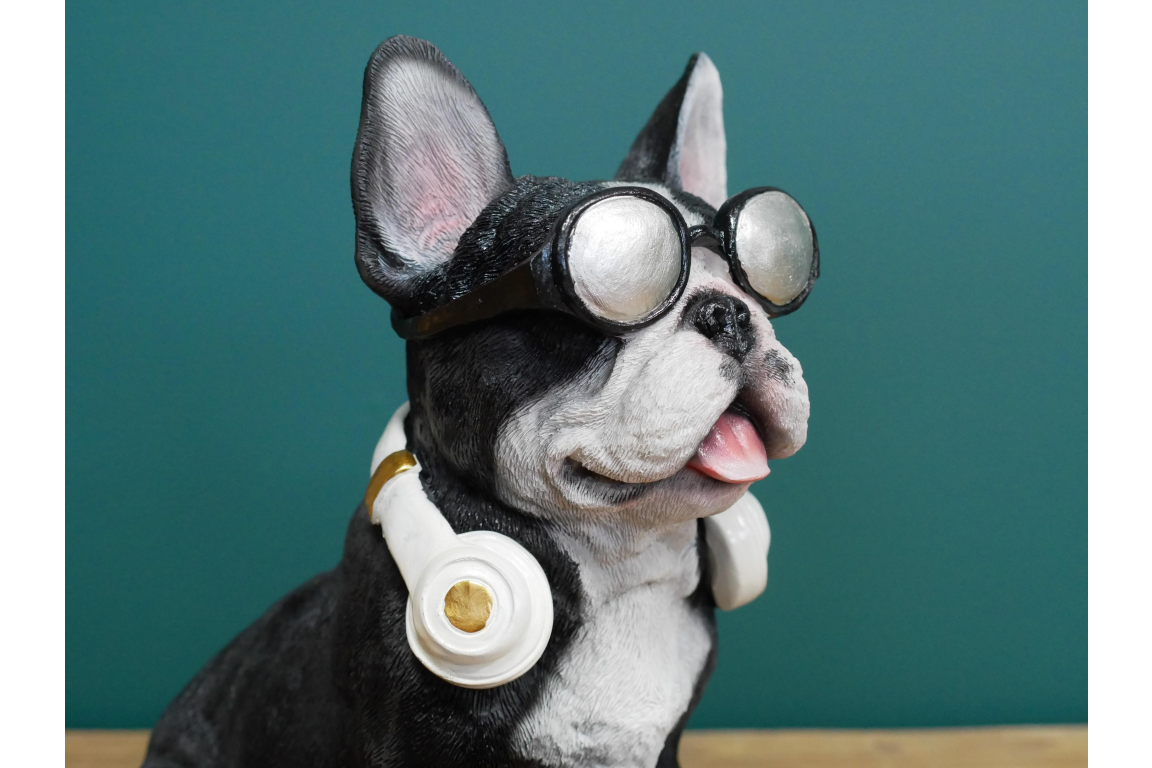 Dog With Headphones Pillow at Carolann Ness blog