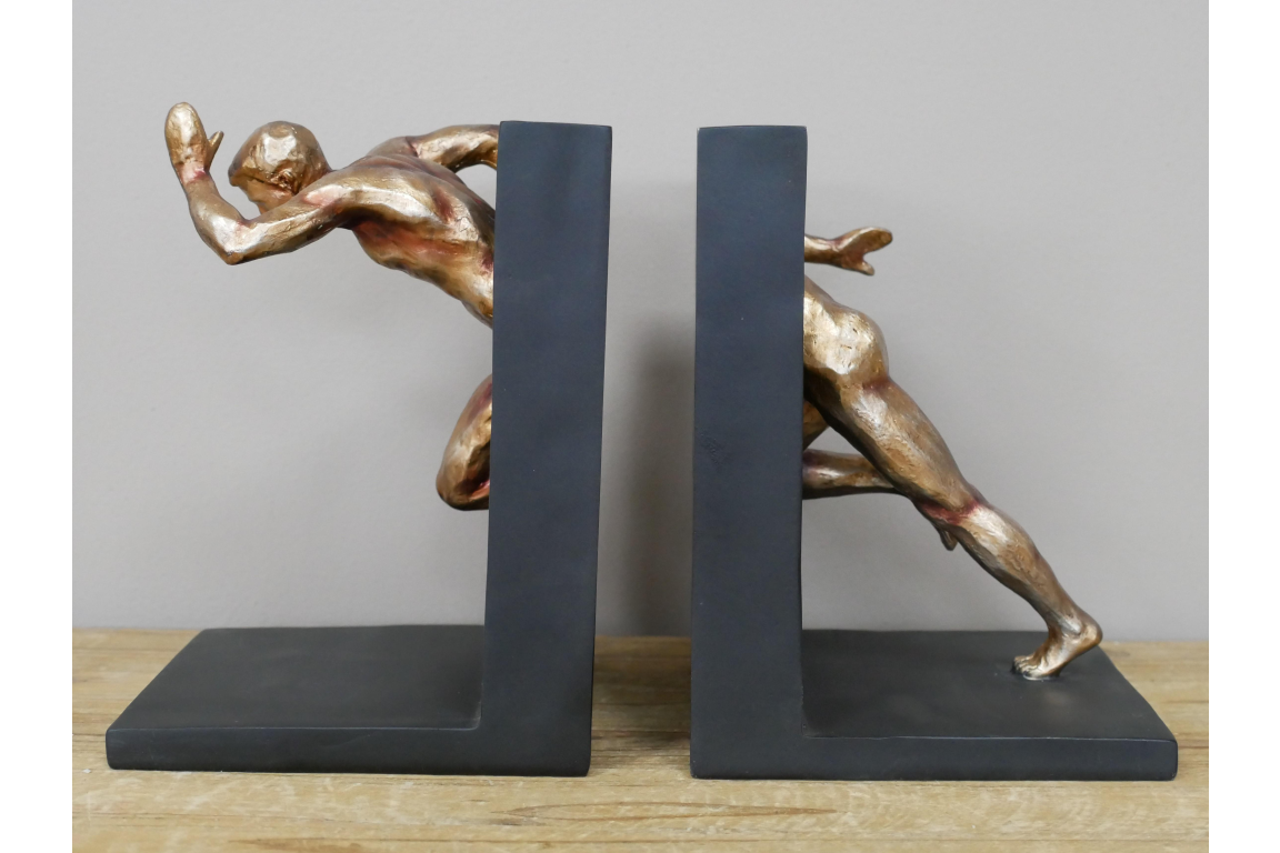 Running Man Bookends