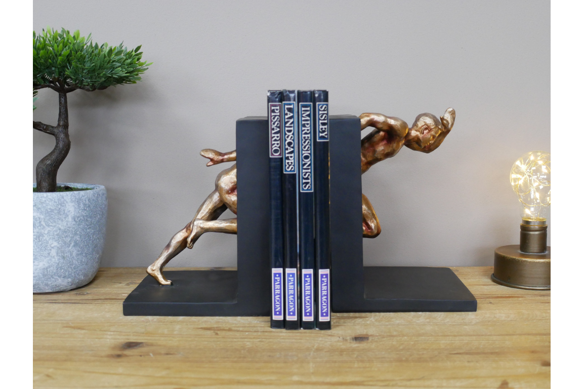 Running Man Bookends