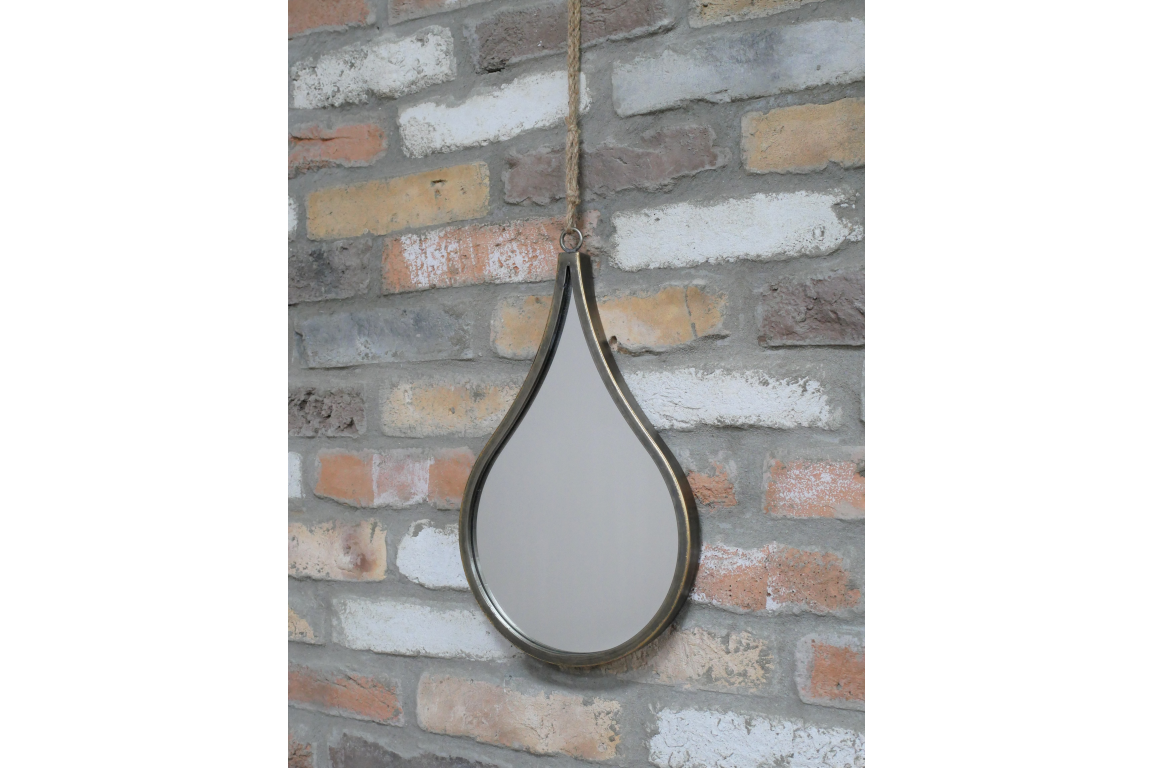 Small Teardrop Mirror