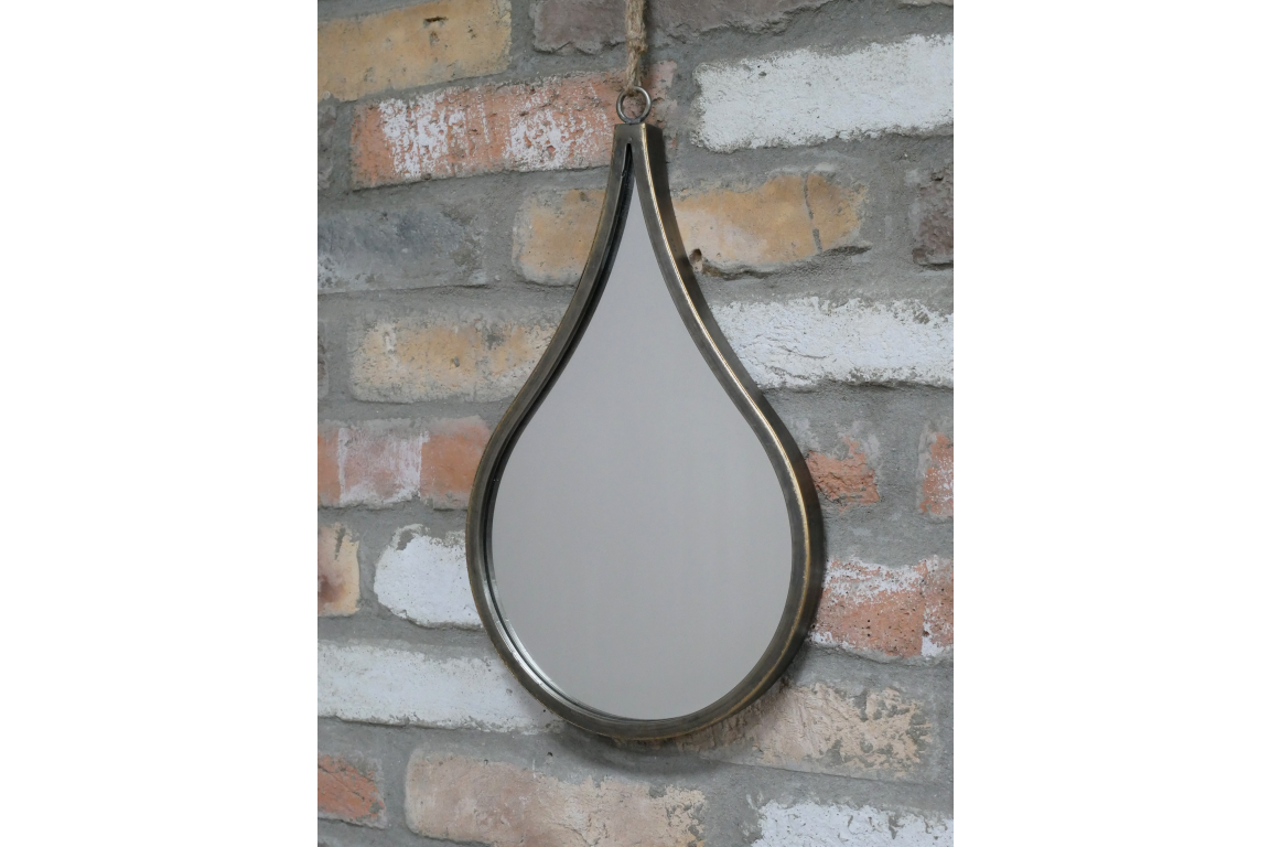 Small Teardrop Mirror
