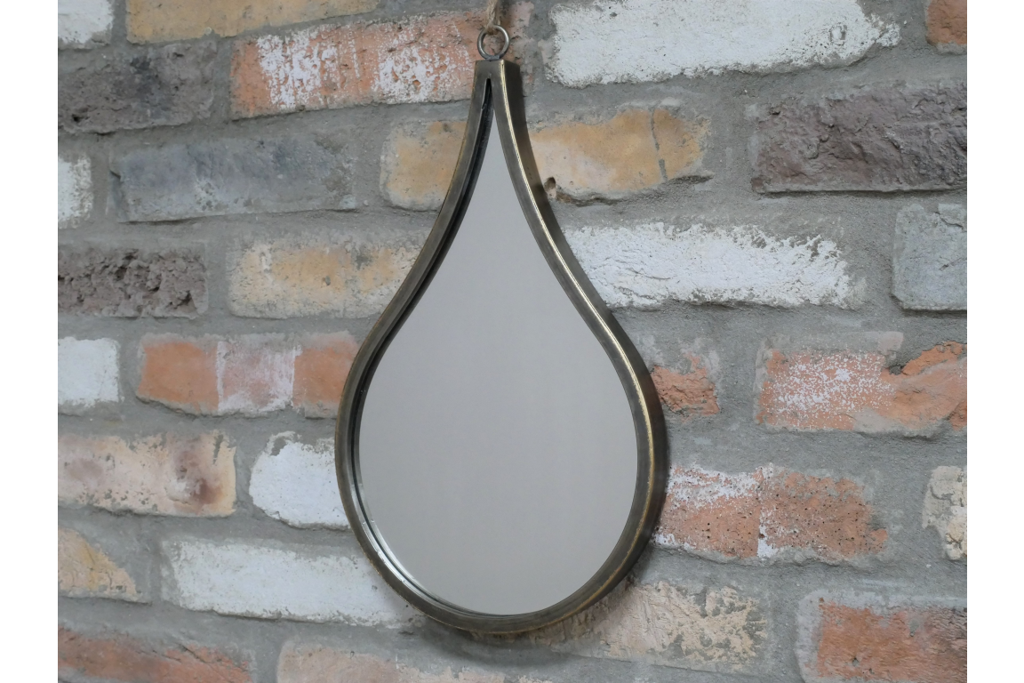 Small Teardrop Mirror