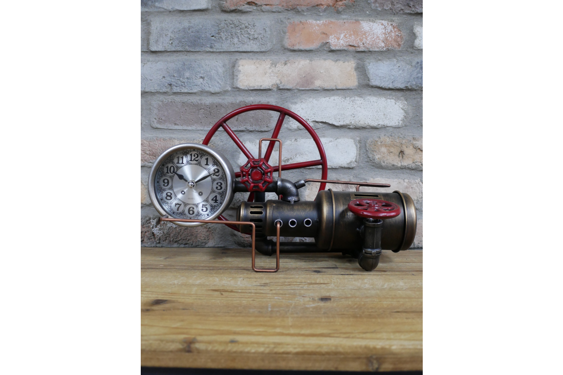 Pipe Clock / Coin Bank