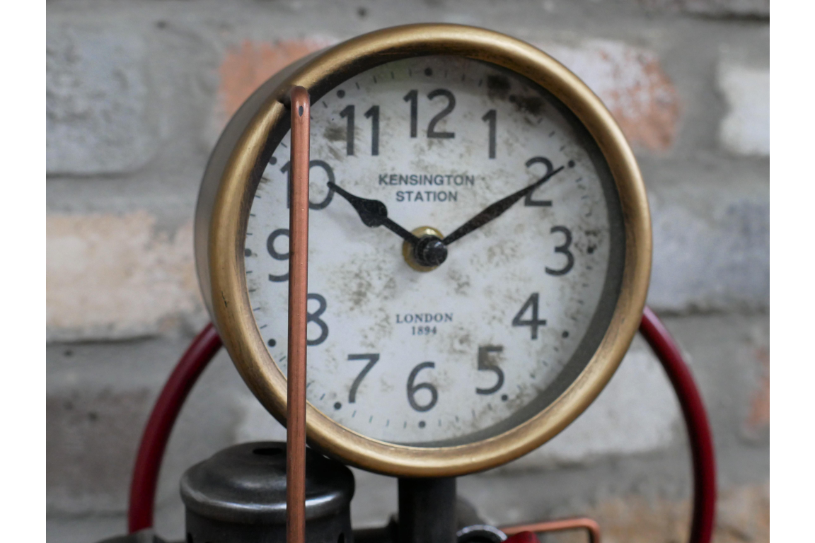 Pipe Clock / Coin Bank