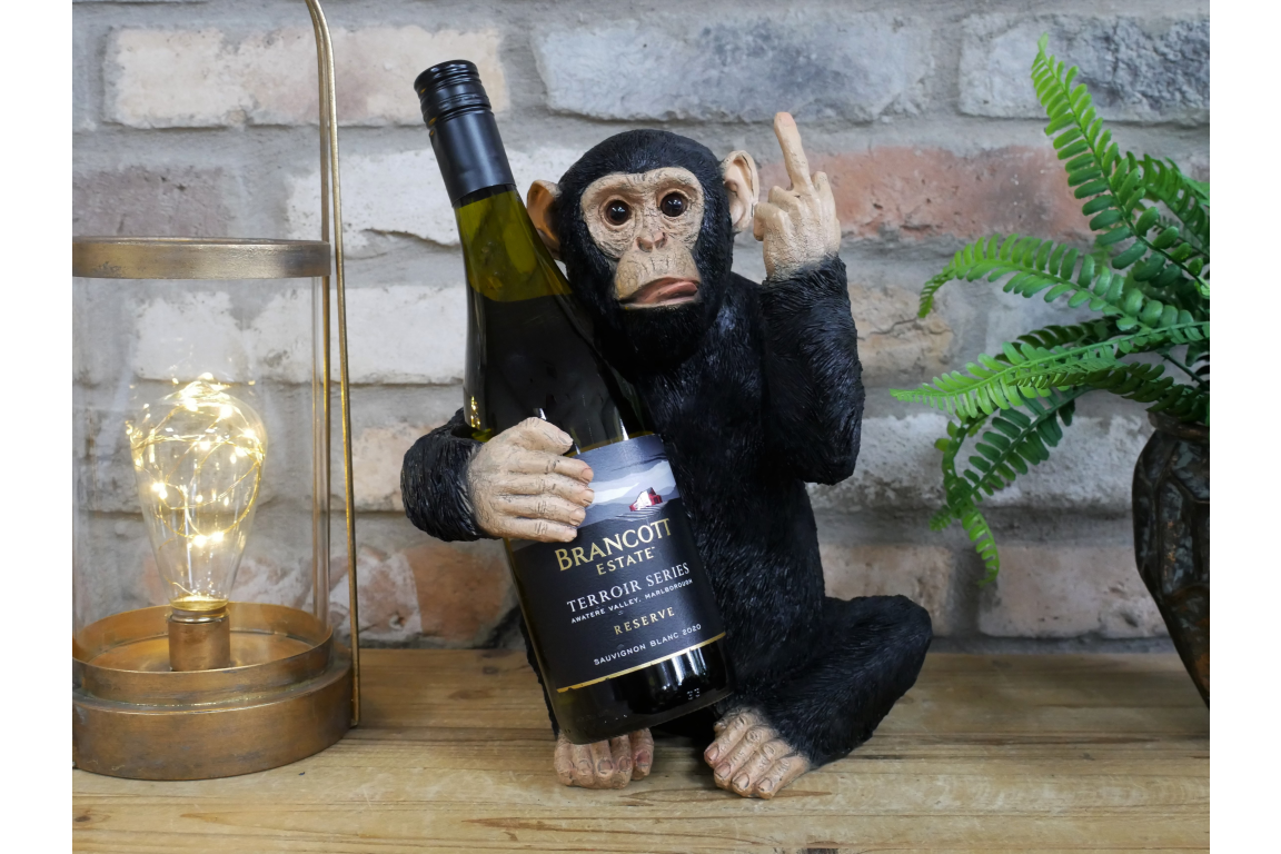 Up Yours Monkey Wine Holder