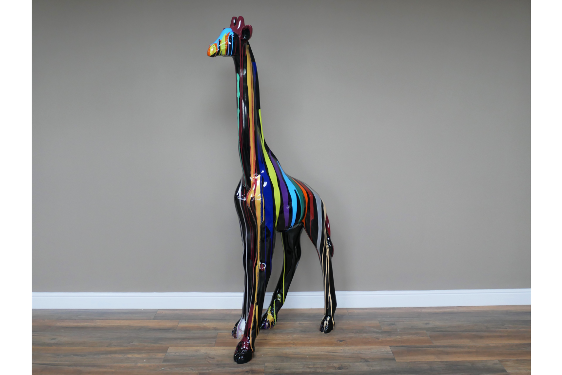 Large Multi Colour Giraffe