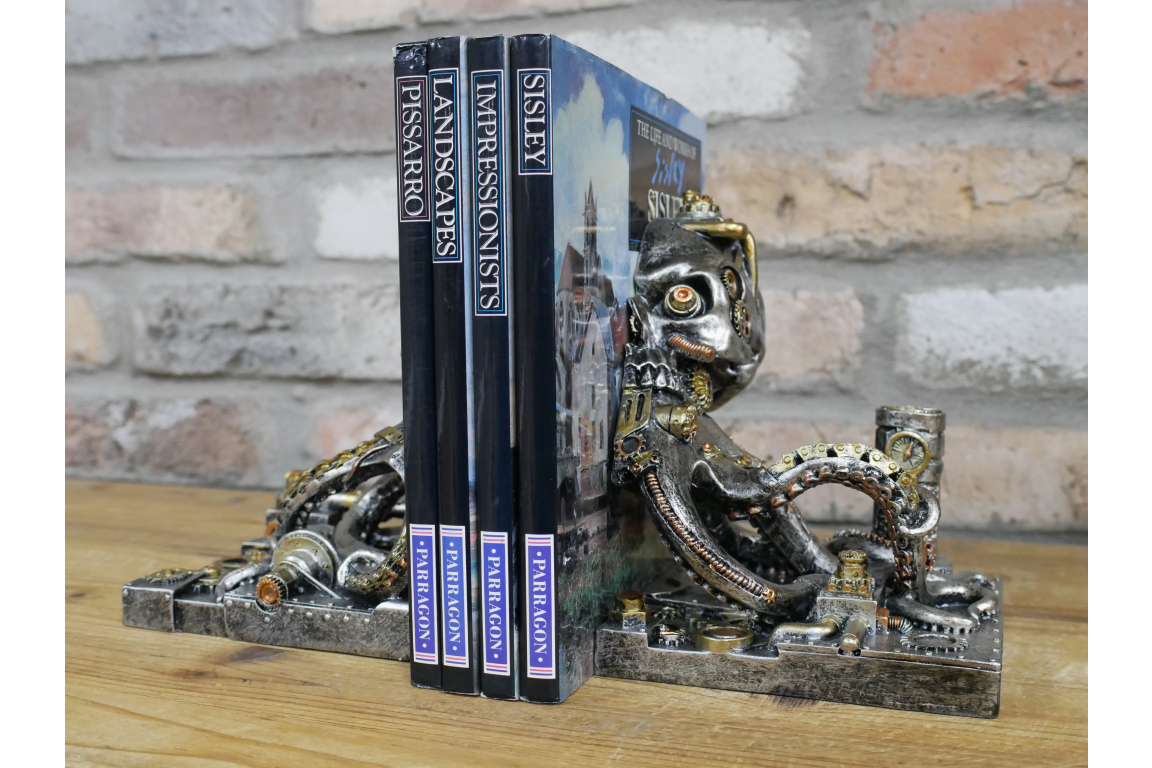 Steampunk Bookends