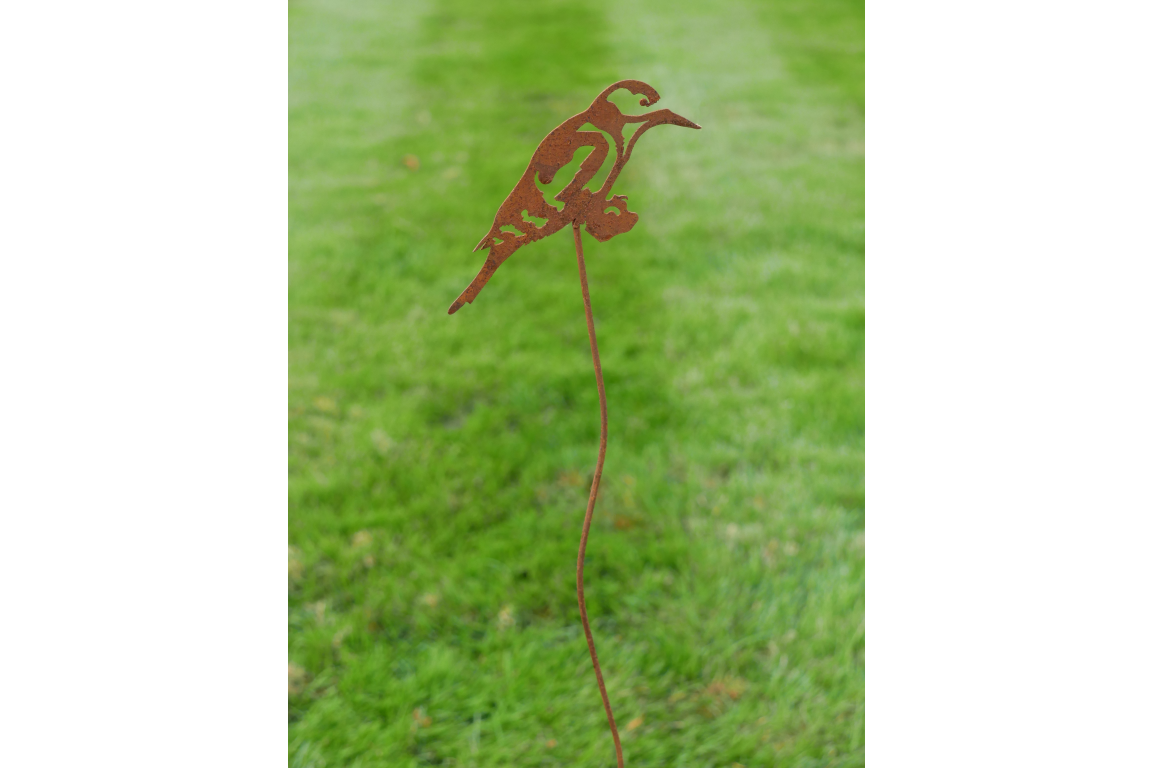 Rusty Bird Stake