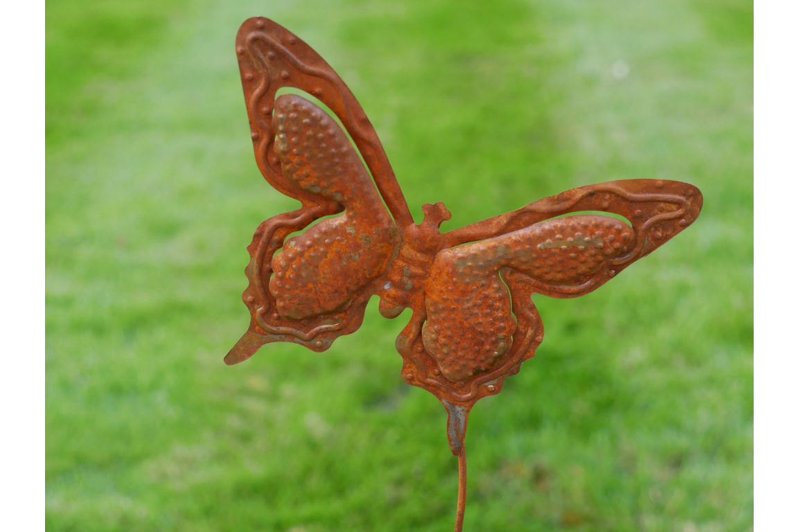 Rusty Butterfly Stake
