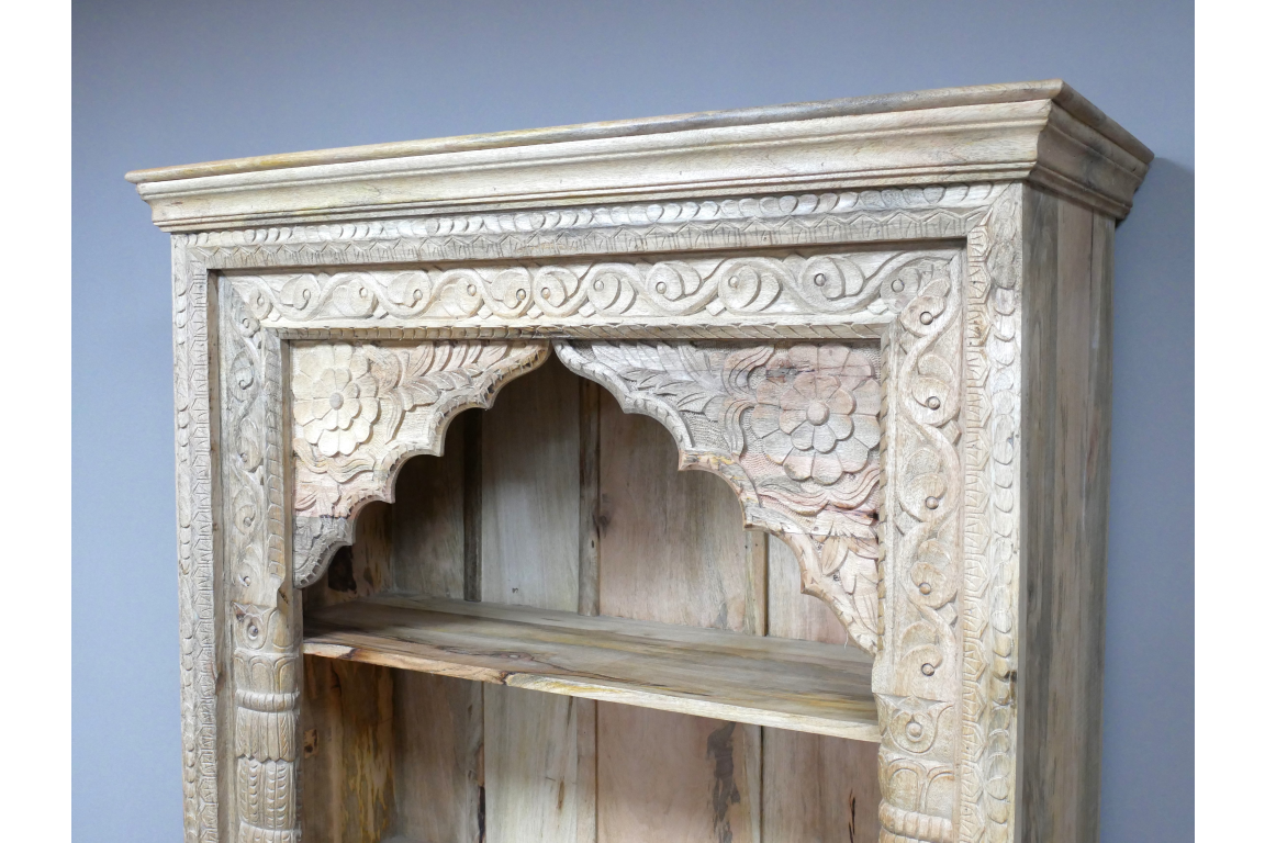 Carved Bookcase