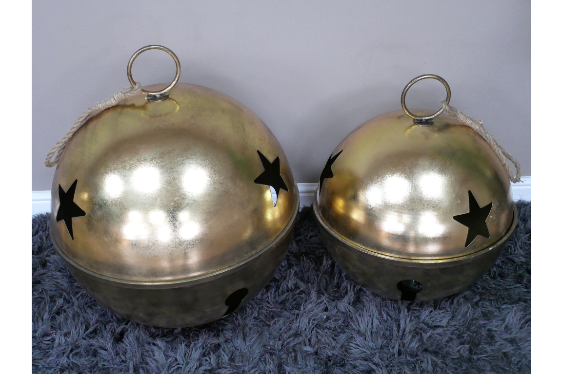 Set Of 2 Giant Bells