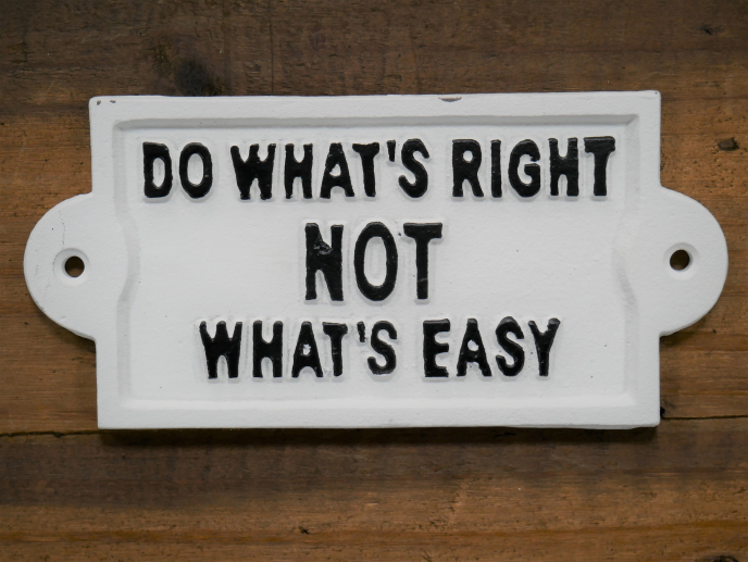 Sign (Do Whats Right)